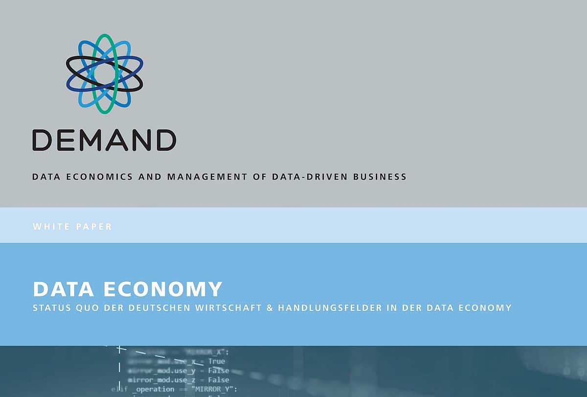 DEMAND: Data economics & management of data driven business